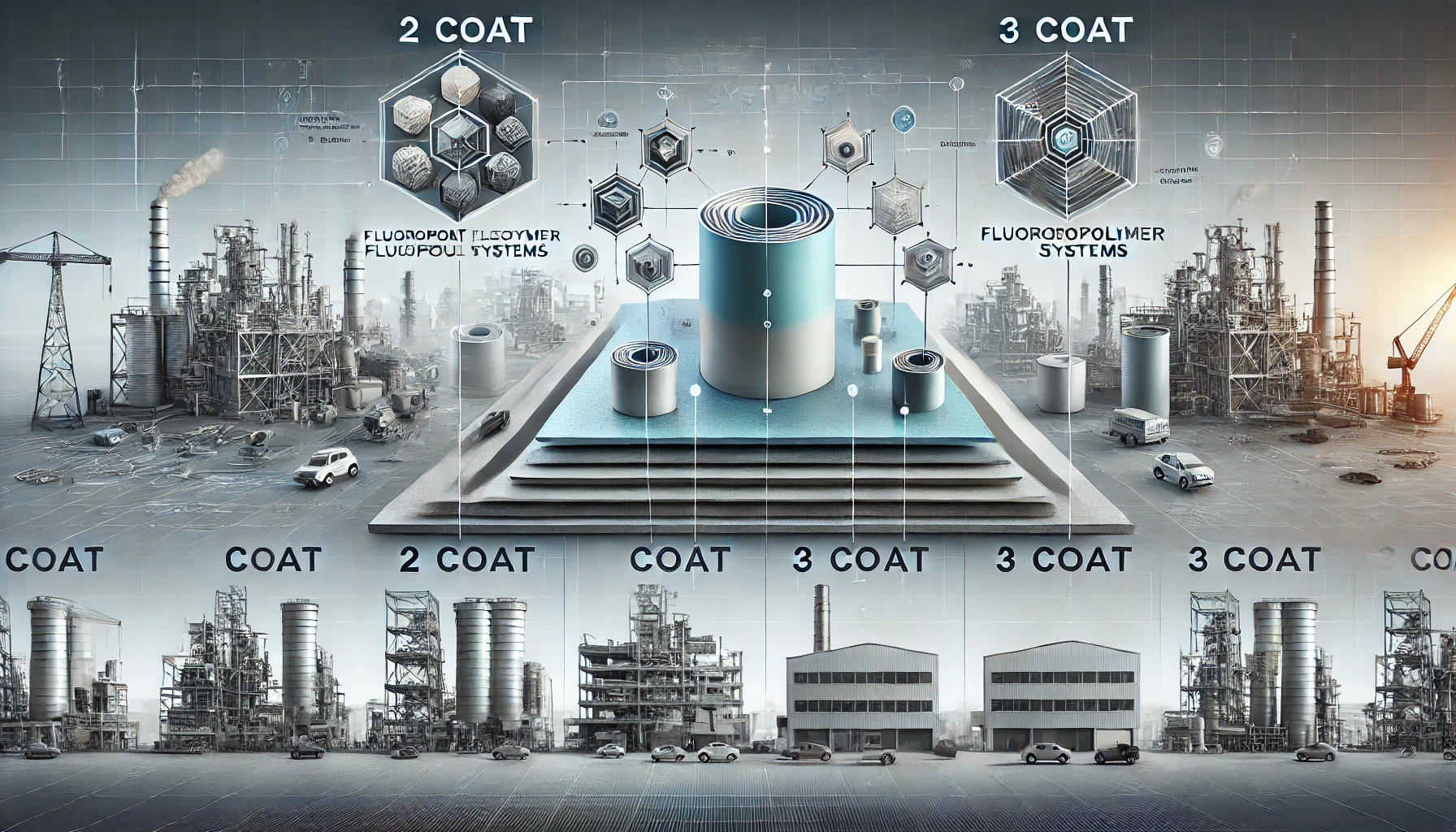 2 Coat vs 3 Coat Fluoropolymer Systems – Pfluon